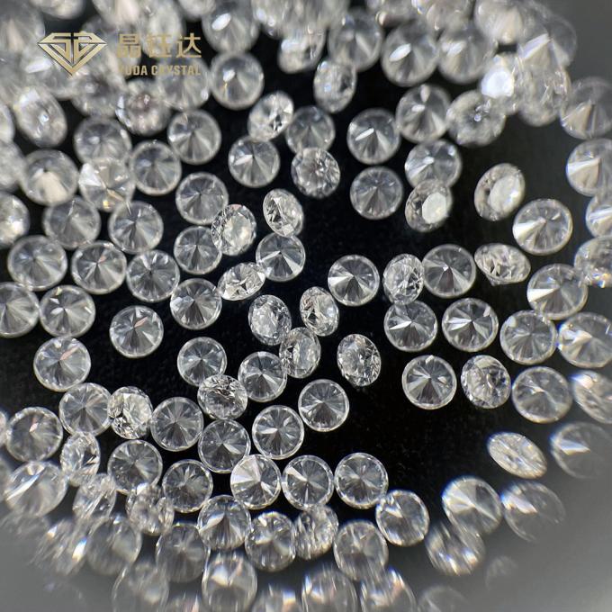 1mm 1.5mm DEF VS SI Lab Grown Melee Diamonds Round Brilliant Cut For ...