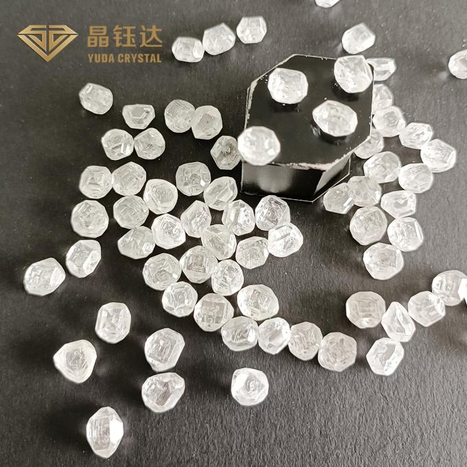 Raw Uncut Lab Grown Diamonds Cultivated 4carat HPHT Rough Diamonds For ...