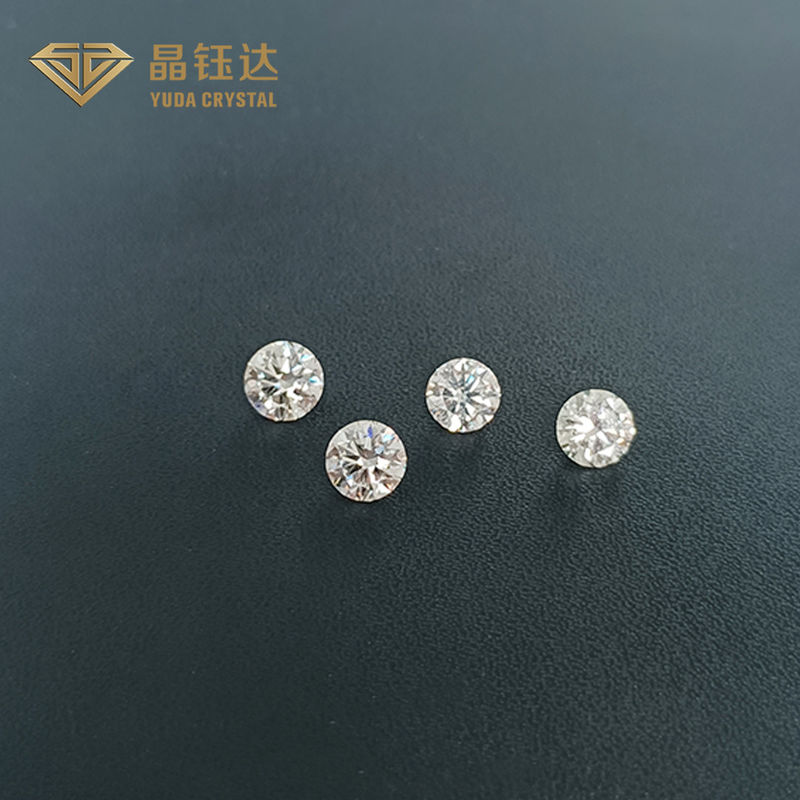 Polish Fancy Cut Lab Diamonds Round Brilliant White Color For Jewelry