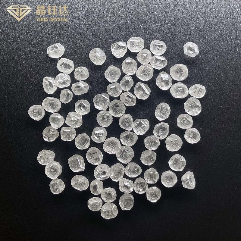 Full White 1 Carat Rough Lab Grown Diamonds For Making Lab Grown ...