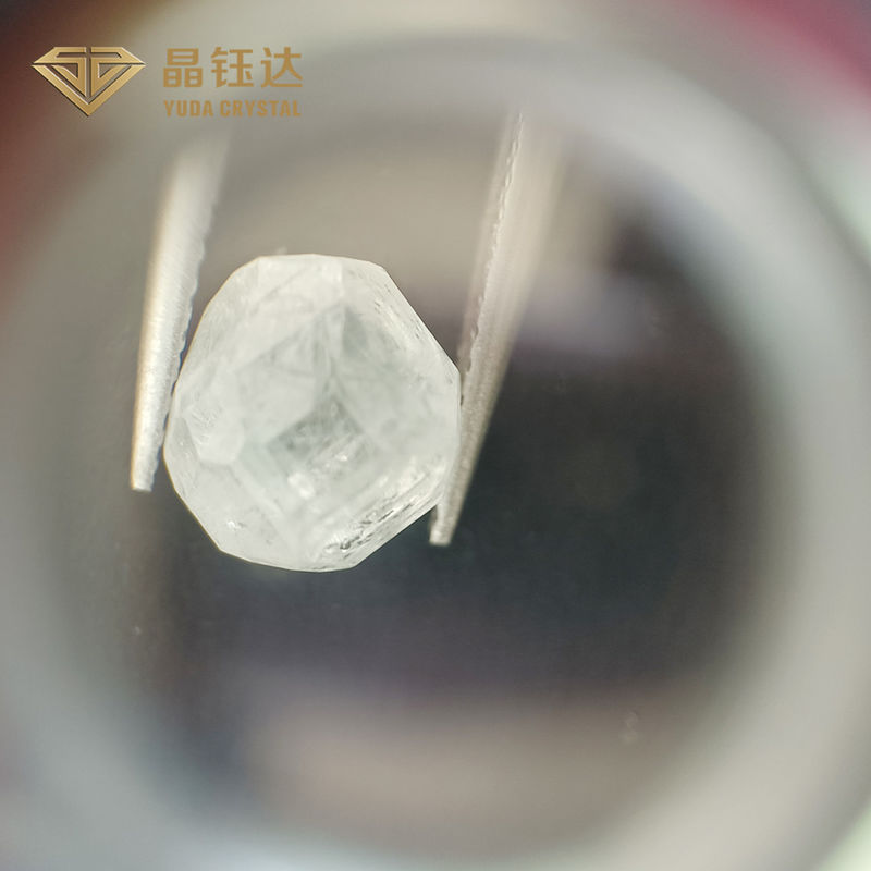 Factory Price For Round Shape HPHT Rough Diamond DEF Color 5-5.99 Carat