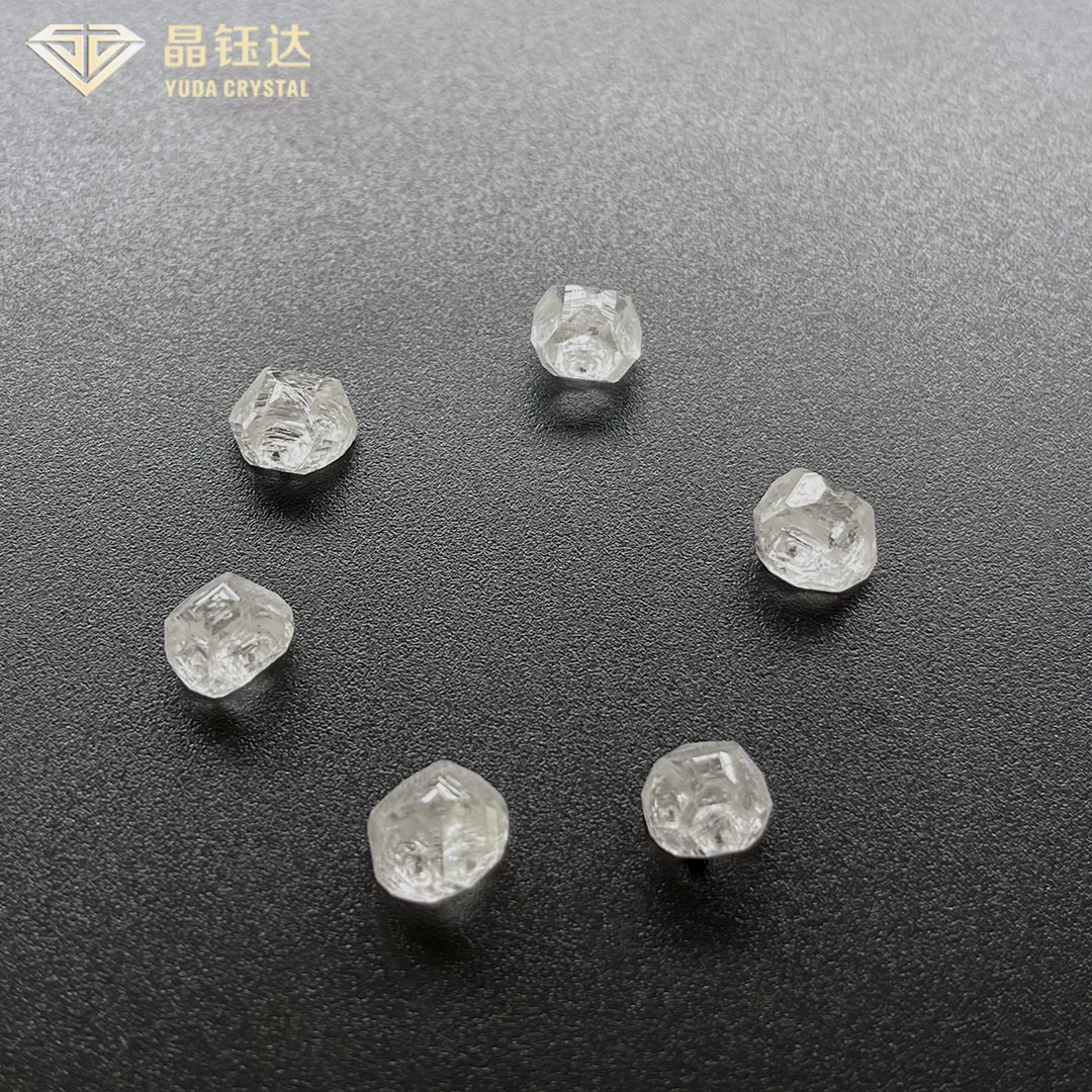 3.0ct 4.0ct HPHT Rough Diamonds