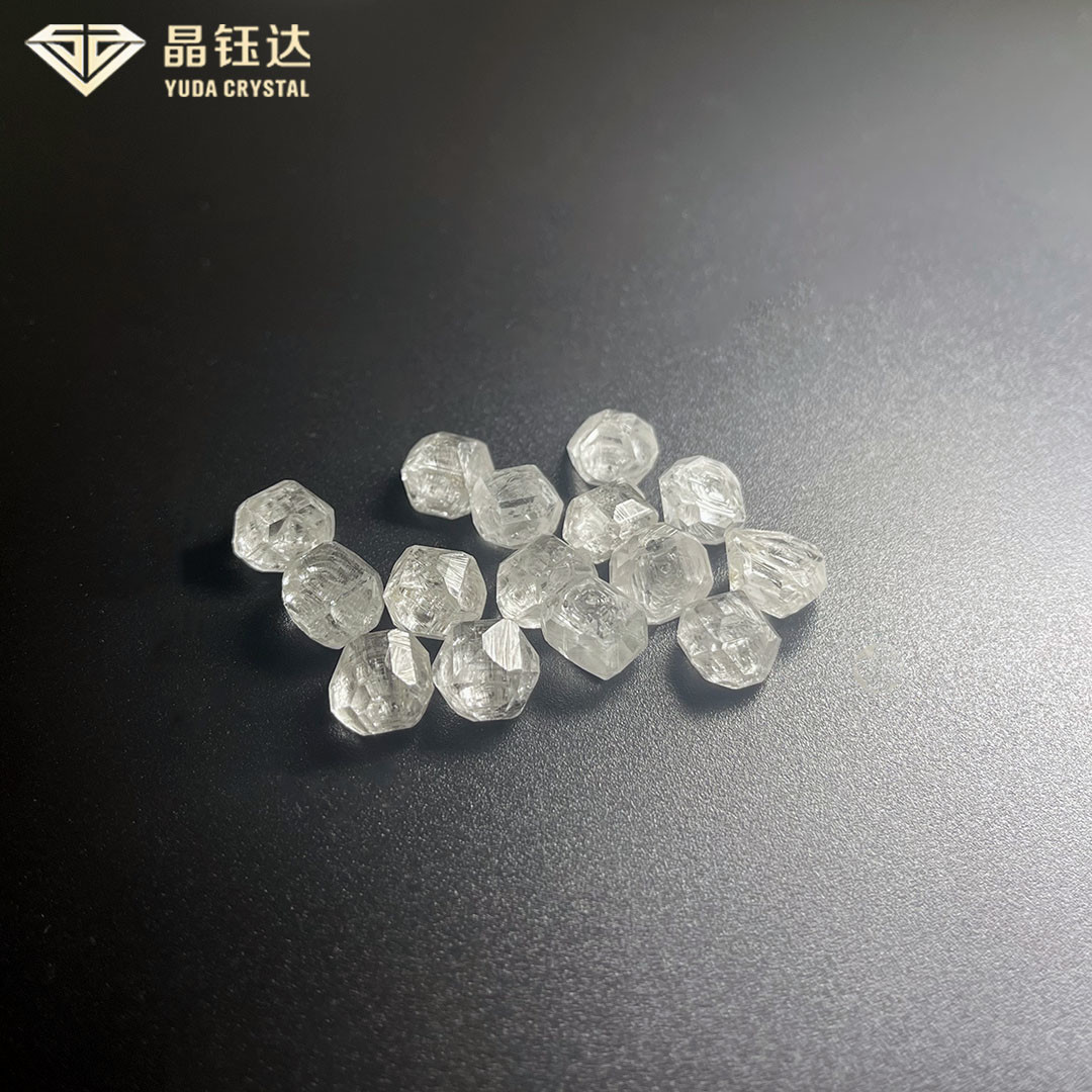 DEF Full White Rough Lab Grown Diamonds 0.1cm To 2cm Mohs 10 Scale For ...