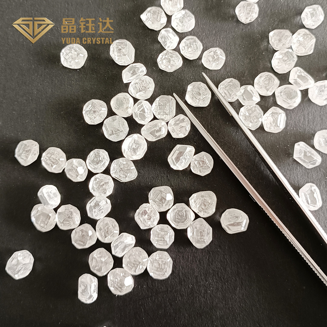 EFG Color VVS VS HPHT Rough Diamond Uncut Rectangular HPHT Lab Created ...